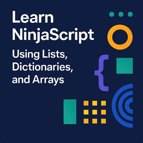 Learn Ninjascript Using Lists Dictionaries And Arrays Mydailytake