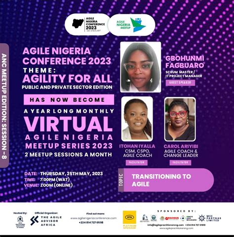 Agile Practitioners Association Of Nigeria On Linkedin Agileinnigeria