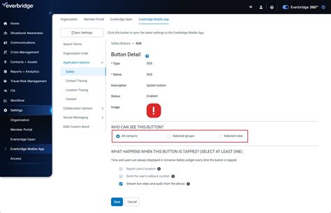 Mobile The Safety Connection Features In The Everbridge Mobile App Are Grayed Out Everbridge