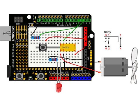 Điều khiển động cơ quạt bằng nút nhấn sử dụng arduino