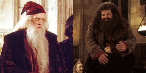 Hagrid And Dumbledore Talking