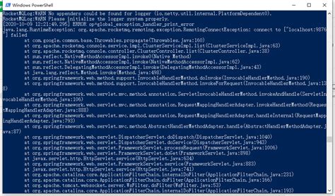 Orgapacherocketmqremotingexceptionremotingconnectexception Connect To Failed · Issue 513