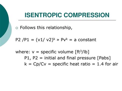 Ppt Isentropic Efficiency Calculations For Positive Displacement Rotary Lobe Blowers