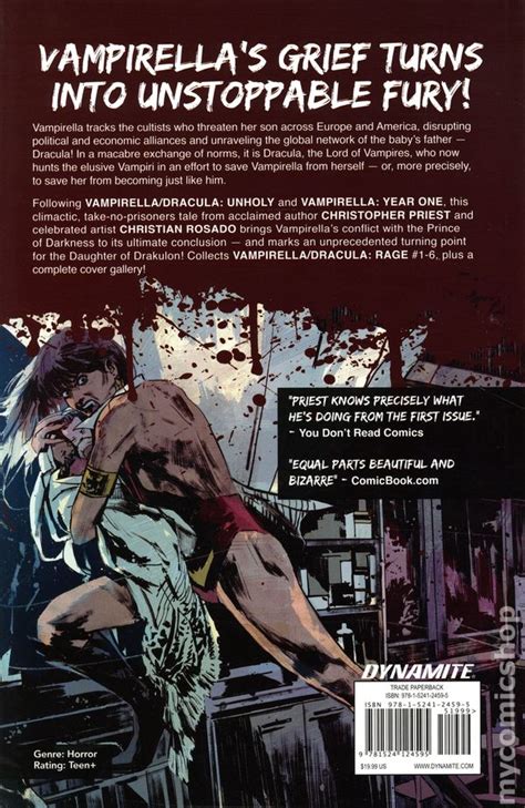 Vampirelladracula Rage Tpb 2024 Dynamite Comic Books