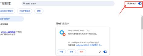 谷歌浏览器安装proxy switchyomega插件 谷歌代理插件 csdn博客
