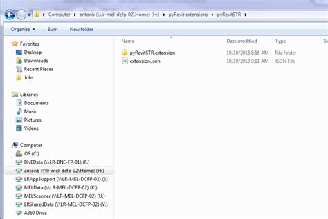 46 Beta Custom Extension Doesnt Load · Issue 383 · Pyrevitlabspyrevit · Github