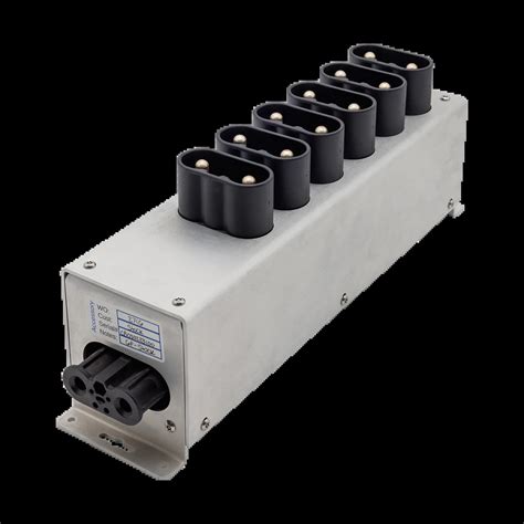 6 Port Combiner Box For 12V 24V 51V 102V Systems