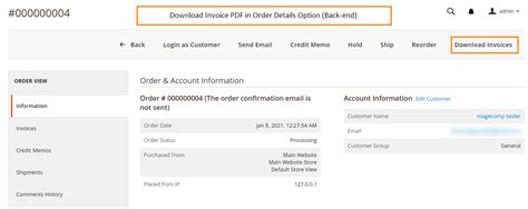 magento 2 download invoice pdf by themagecomp codecanyon