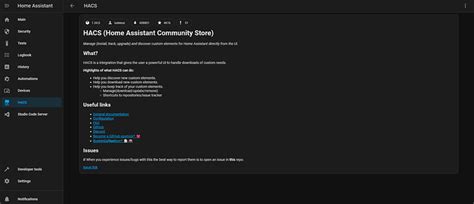 Solved Hacs Not Showing Integrations Or Menu Third Party Integrations Home Assistant Community