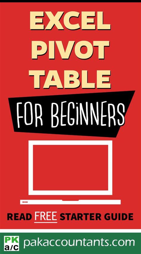 Excel Pivot Table Tutorial For Absolute Beginners Creating Your First