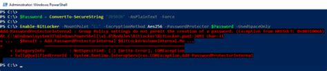 common bitlocker errors 4sysops