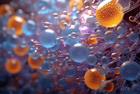 Premium Ai Image 3d Image Of Bacterial Cells With Many Different