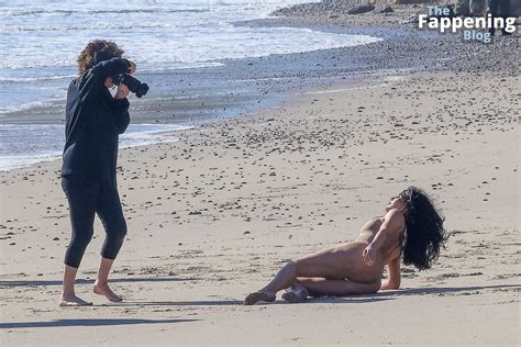 Kim Kardashian Is Clicked Modelling A One Piece Swimsuit In Malibu 12