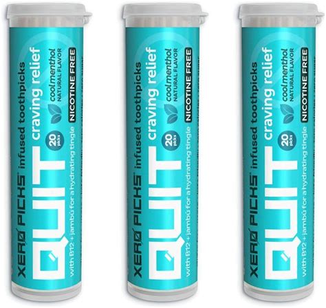 Xero Picks Infused Flavored Toothpicks To Help Quit Smoking Nicotine