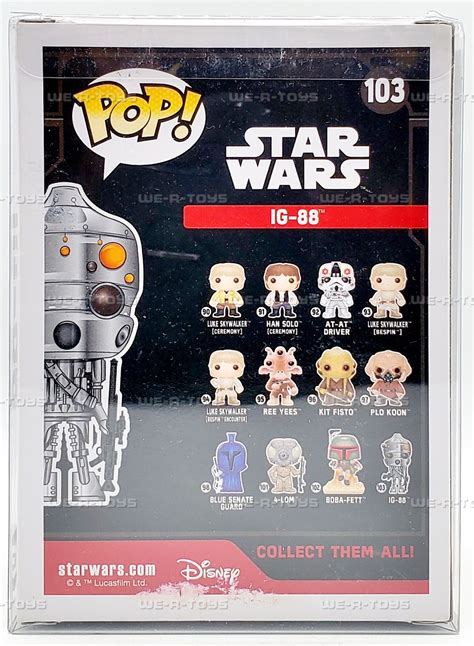 Funko Pop Star Wars 103 Ig 88 Smugglers Bounty Exclusive Vinyl Figure