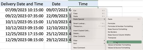 How To Separate Date And Time In Excel Myexcelonline