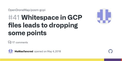 Whitespace In Gcp Files Leads To Dropping Some Points · Issue 41