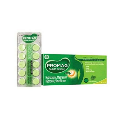 Jual Promag Tablet Strip Isi Tablet Obat Maag Promag Promag Strip Shopee Indonesia