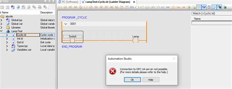 Arsim Monitoring Connection To Opc Ua Server Not Possible Ask Questions Bandr Community