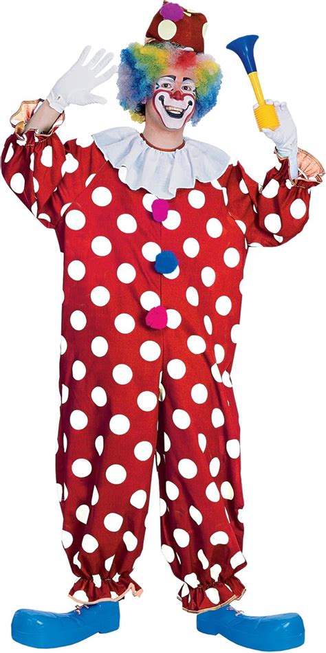 Rubies Herren Haunted House Collection Dotted Clown Rot Ausflug