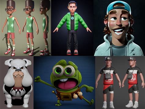 3d Character Design Modelling Upwork