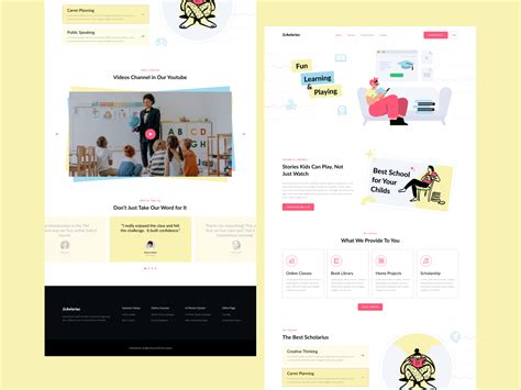 Education UI Figma Template By Elmous Your Digital Partner On Dribbble