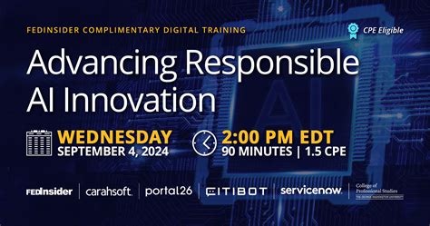 Advancing Responsible Ai Innovation Webinar Fedinsider
