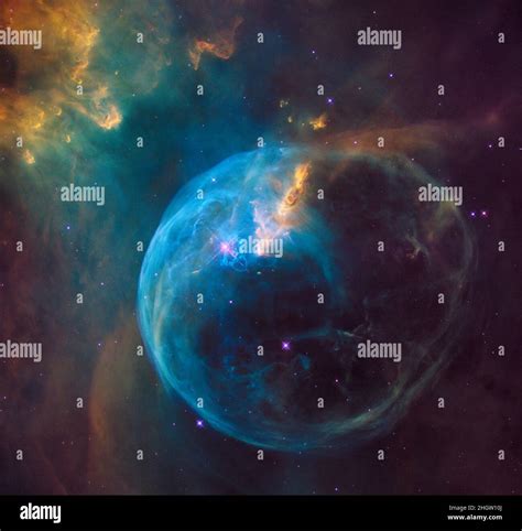 Esa Hubble The Bubble Nebula Also Known As Ngc 7635 Observed By The Nasa Esa Hubble Space