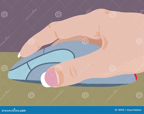 Mouse Click Stock Vector Illustration Of Office Electronics 78995