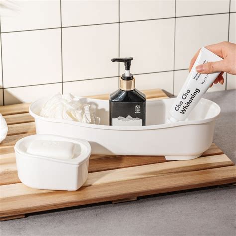 블랑 샴푸렉 욕실선반 욕실수납 샴푸디스펜서 감도 깊은 취향 셀렉트샵 29cm