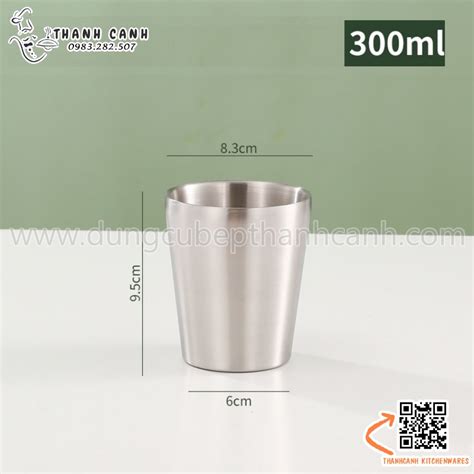 Cốc Inox Hai Lớp