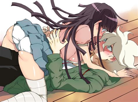 Komaeda Nagito And Tsumiki Mikan Danganronpa And 1 More Drawn By Dosugon Danbooru