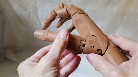 Articulated Hand Printed 3d Main Articulée Youtube