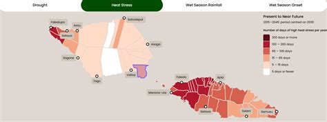 Agri Food Systems And Climate Explorer For Samoa Maf Ministry Of