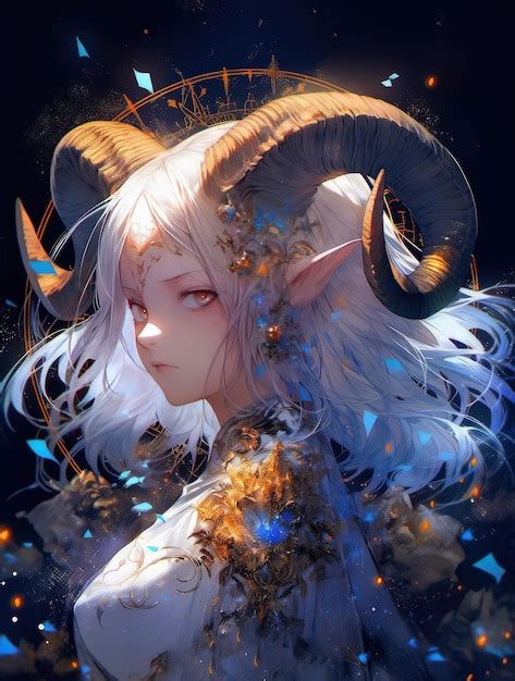 Premium Photo Beautiful Evil Anime Girl