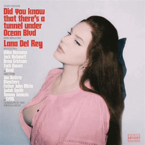 Lana Del Rey Did You Know Theres A Tunnel Under Ocean Blvd 2lpgreen