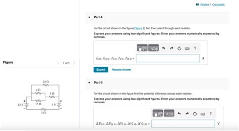 Solved For The Circuit Shown In The Figure Figure 1 Find
