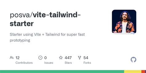Vite Tailwind Starter App Vue At Master Posva Vite Tailwind Starter