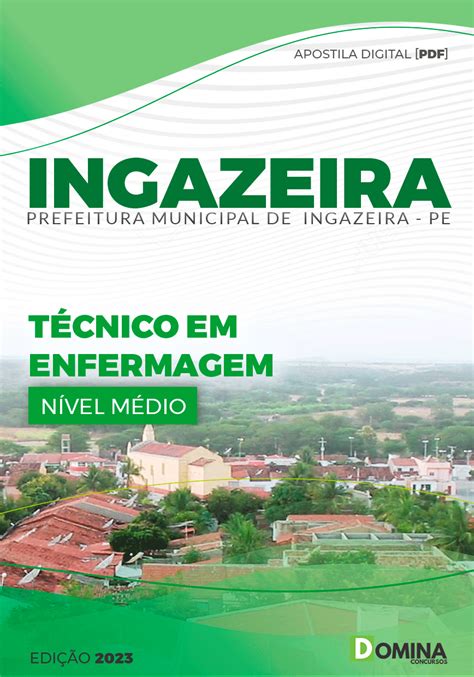 Apostila Pref Ingazeira Pe 2023 Técnico Enfermagem