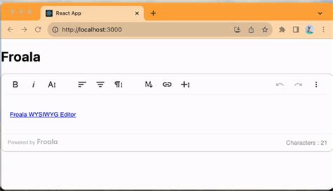 mastering froala paragraph styles in a react project