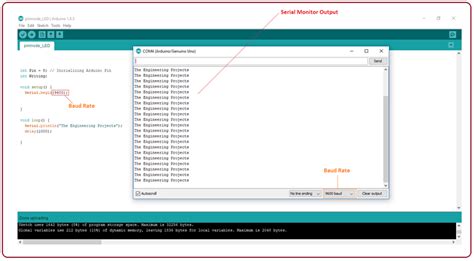 Introduction To Arduino IDE The Engineering Projects