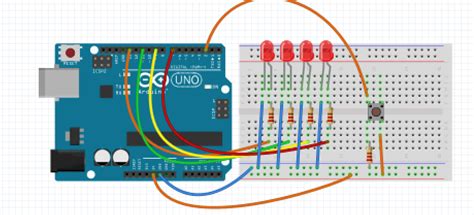 Turn On And Off LEDS With Push Button Programming Arduino Forum