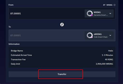 Cant Transfer Ring From Darwinia Smart To Crab Smart · Issue 446