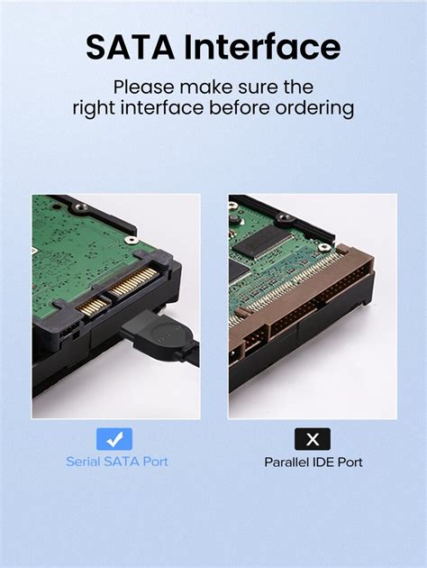 Ugreen Sata Iii Cable 90 Degree Sata 30 6gbps Straight To Right Hdd