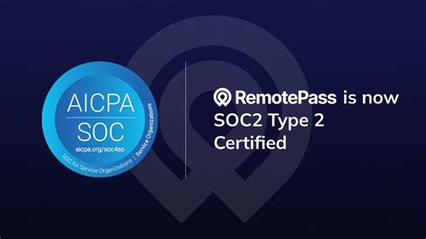 Remotepass Secures Prestigious Soc 2 Type Ii Certification Enhancing Its Global Data Security