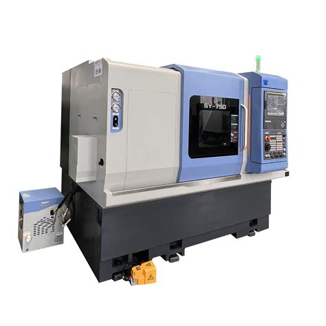 High Precision Oturncnc Sy750 Cnc Slant Bed Turning Lathe With Fanuc Controller Cnc Lathe And