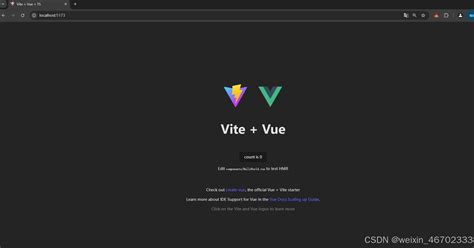 手把手教你如何使用vite框架vue3搭建1webstrom新建vite项目 Csdn博客