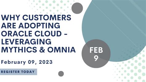 Mythics Llc On Linkedin Why Customers Are Adopting Oracle Cloud Leveraging Mythics And Omnia