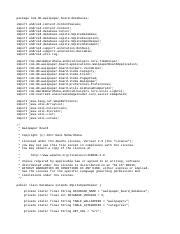 Sqlite Database Management For Wallpaper Board App Course Hero