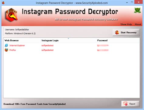 Portable Instagram Password Decryptor Download Softpedia